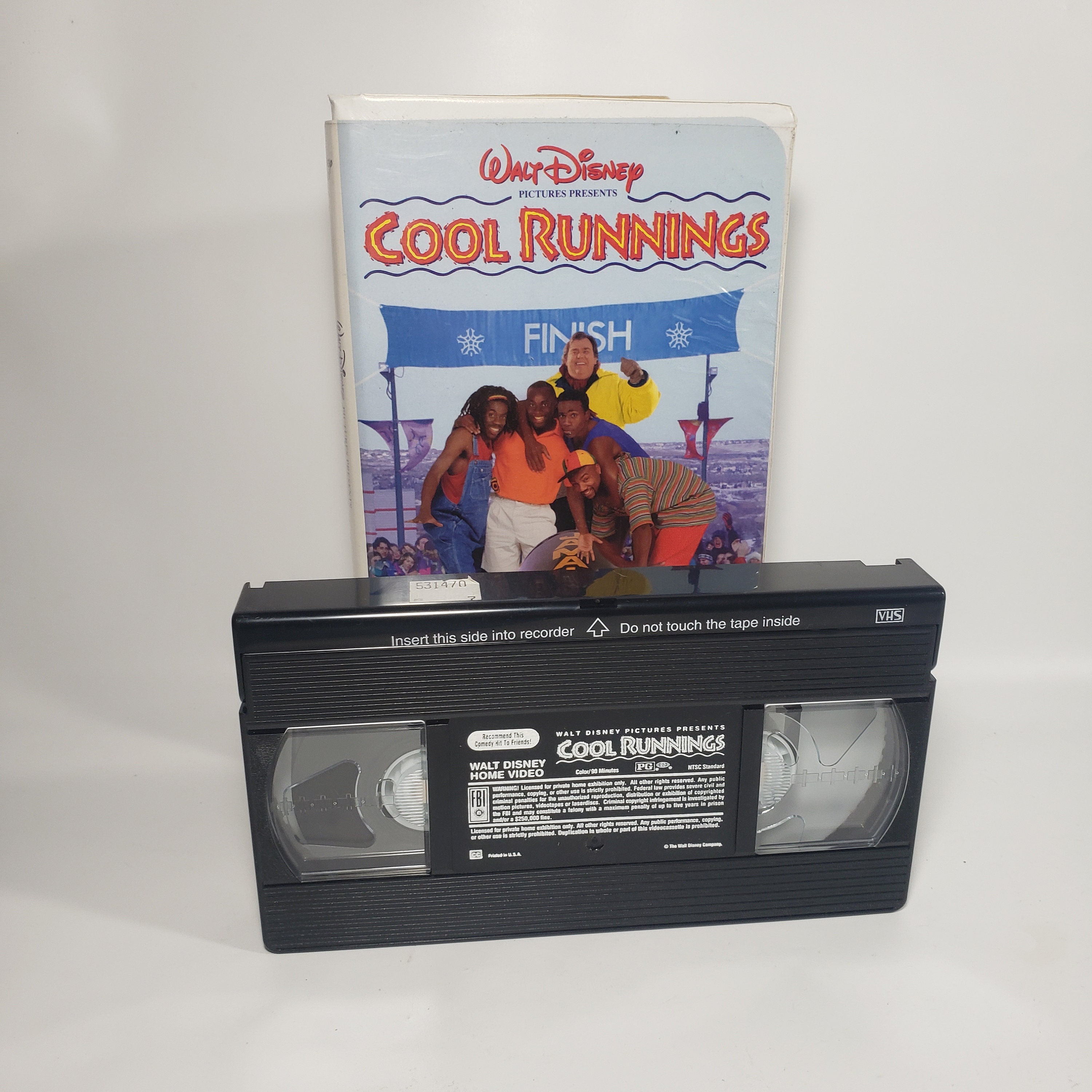 Cool Runnings Walt Disney Movie VHS Clamshell Case John Candy - Etsy