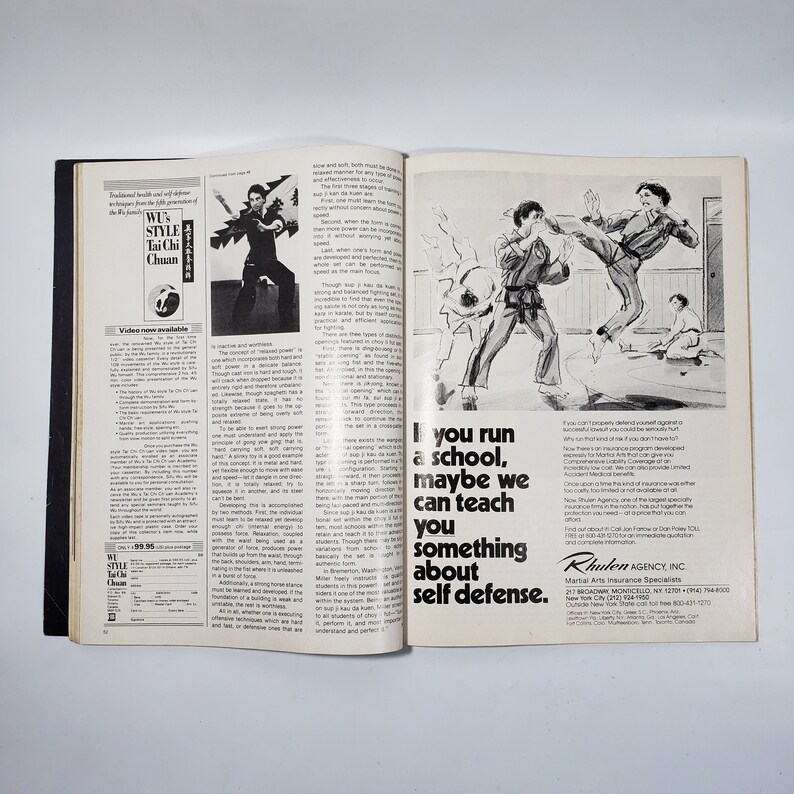 Black Belt Magazine April 1983. William Cheung Story, Kanagawa, Self-defense With Knives, Ippon ...