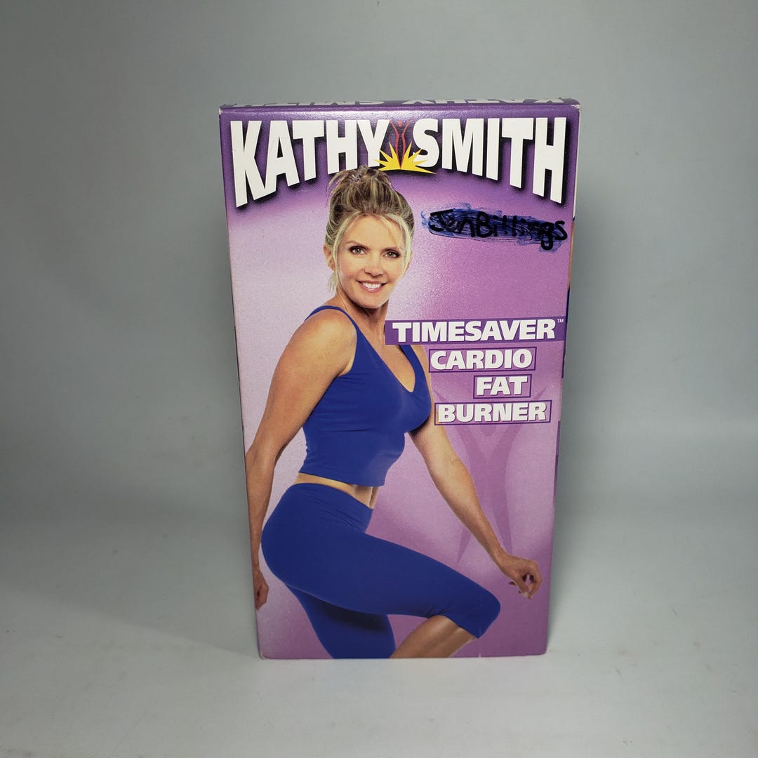 Kathy Smith Exercise VHS Timesaver, Cardio, Fat Burner. Sony Music ...