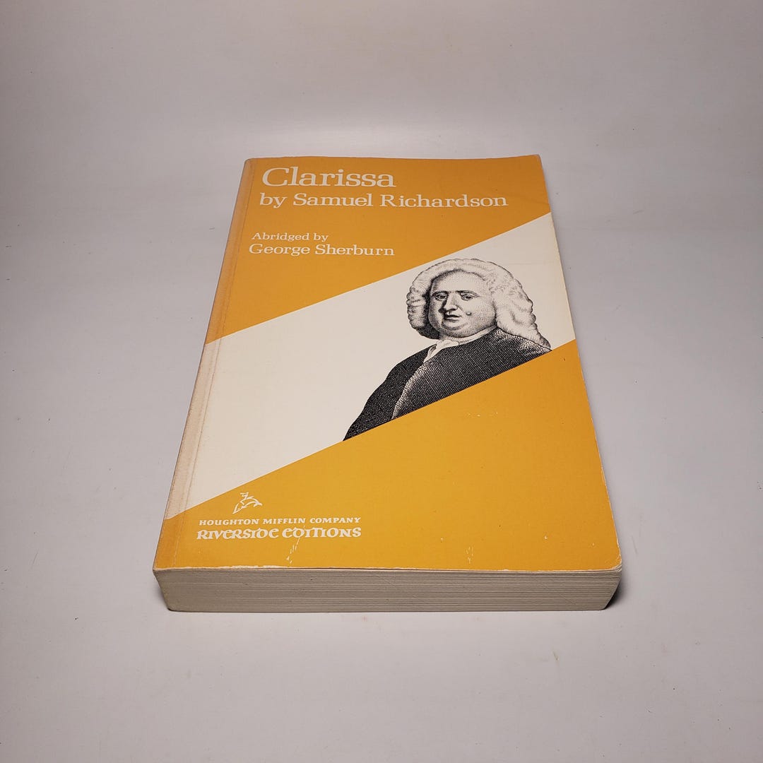 Clarissa: History of a Young Lady by Samuel Richardson Abridged by ...
