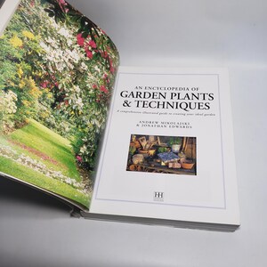 An Encyclopedia of Garden Plants & Techniques Large Paperback 2002 by Andrew Mikolajski and ...