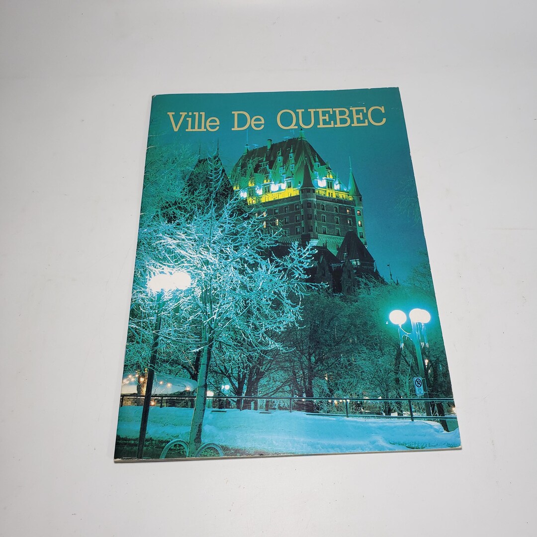 Quebec City/ Ville De Quebec Picture Book Places of Interest With ...