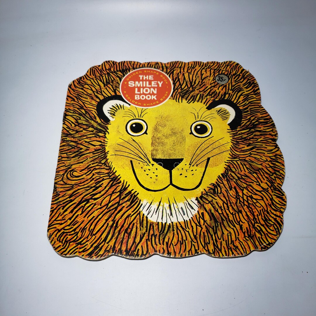 The Smiley Lion Book by Marybob Baker, J. P. Miller, Golden Shape Book ...