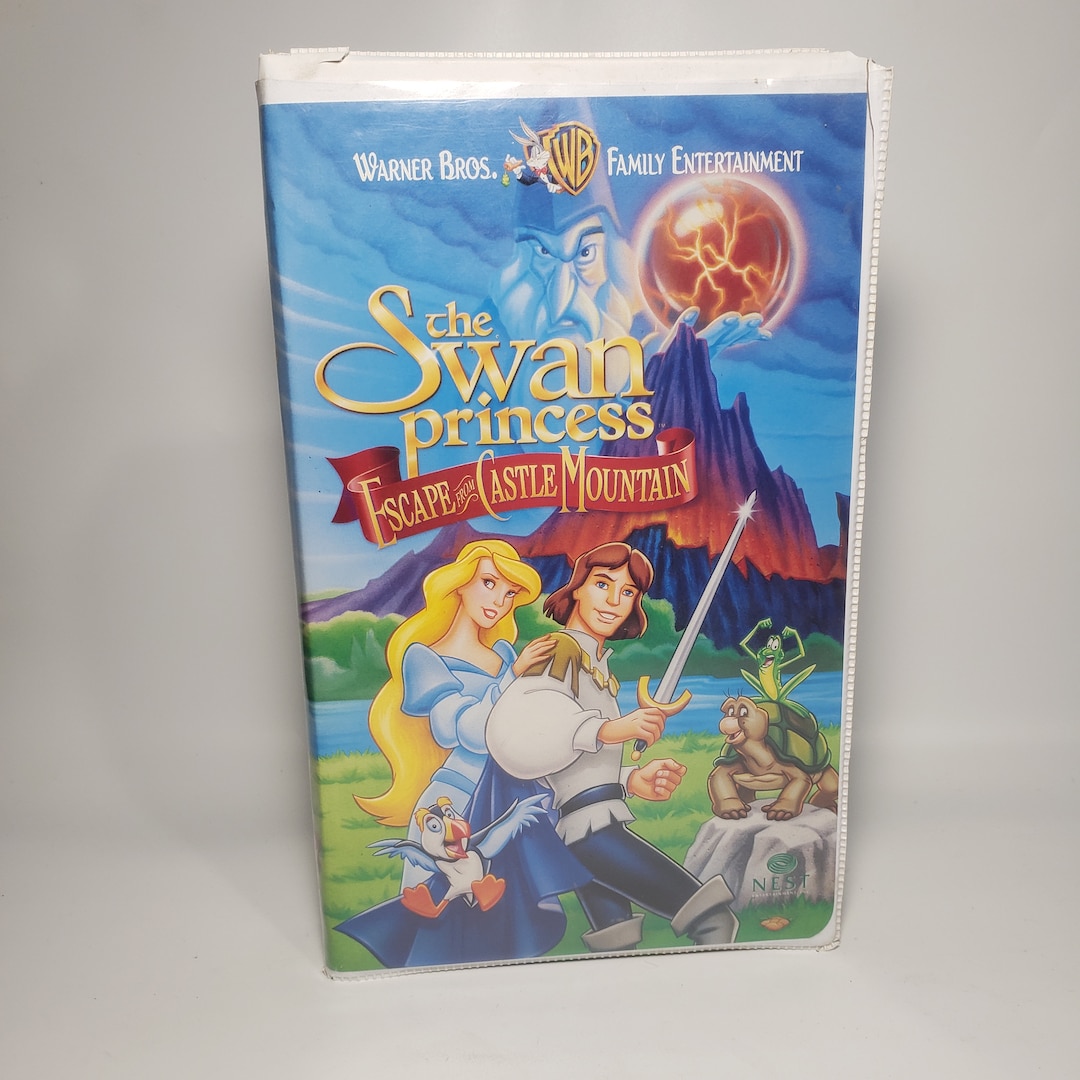 The Swan Princess Escape Castle Mountain VHS (1997) Warner Bros. & Nest ...