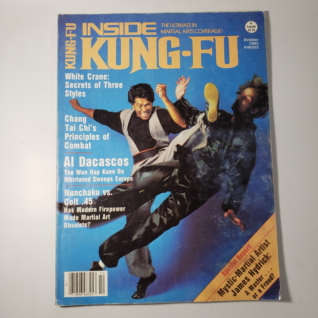 Inside Kung-fu October 1983. White Crane, Chang Tai Chi, Al Damascus ...