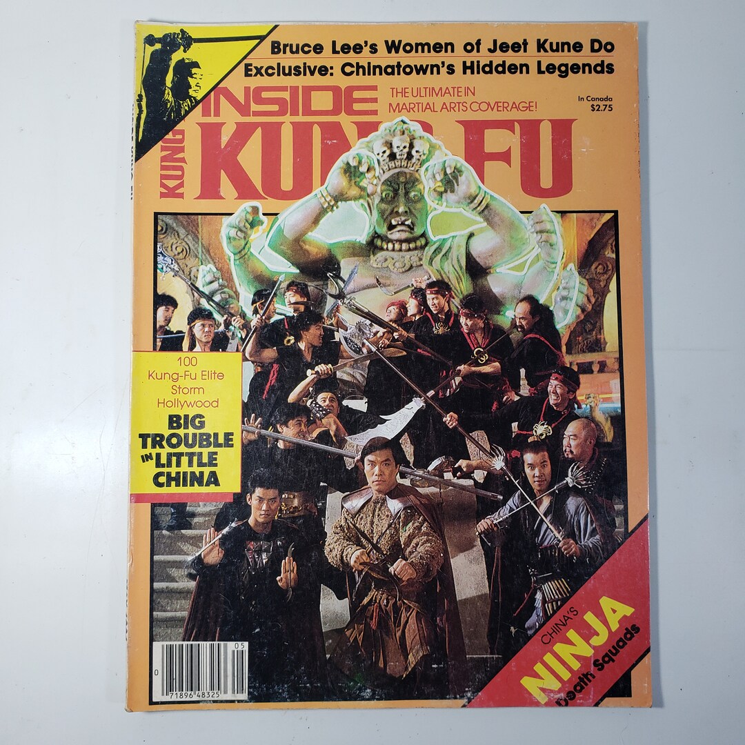 Inside Kung-fu May 1986 Chinas Ninja Death Squads, Kung-fu Elite Storm ...