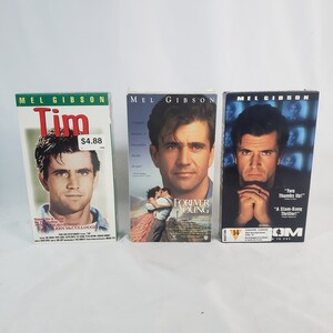 Mel Gibson Vhs Tapes Tim Ransom Forever Young - Etsy Australia