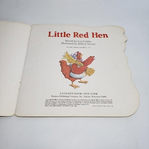 Little Red Hen by Lyn Calder Illustrated by Jeffry Severn 1988 A Golden ...