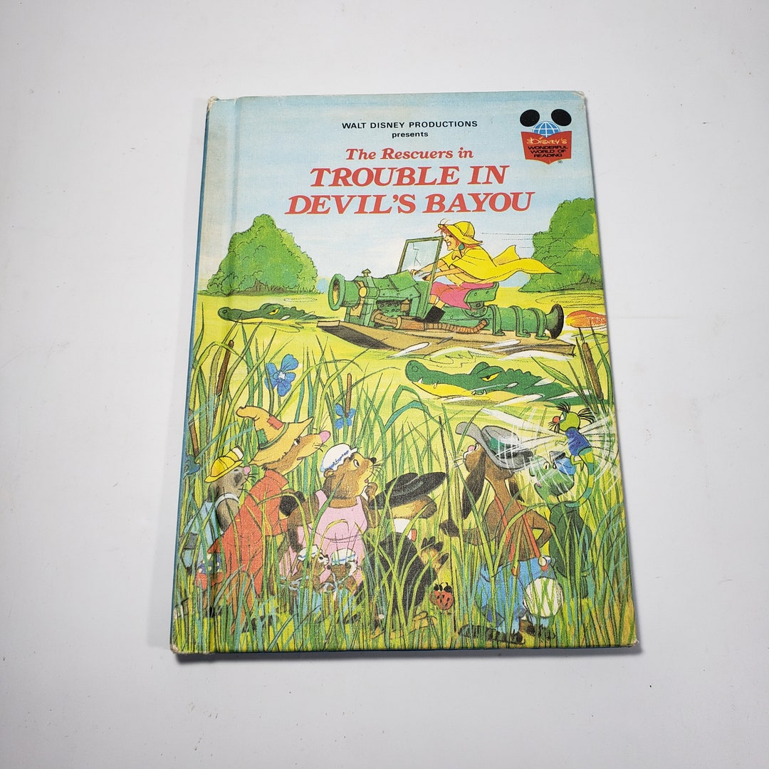 The Rescuers in Devil's Bayou Walt Disney Presents 1980 First Edition ...