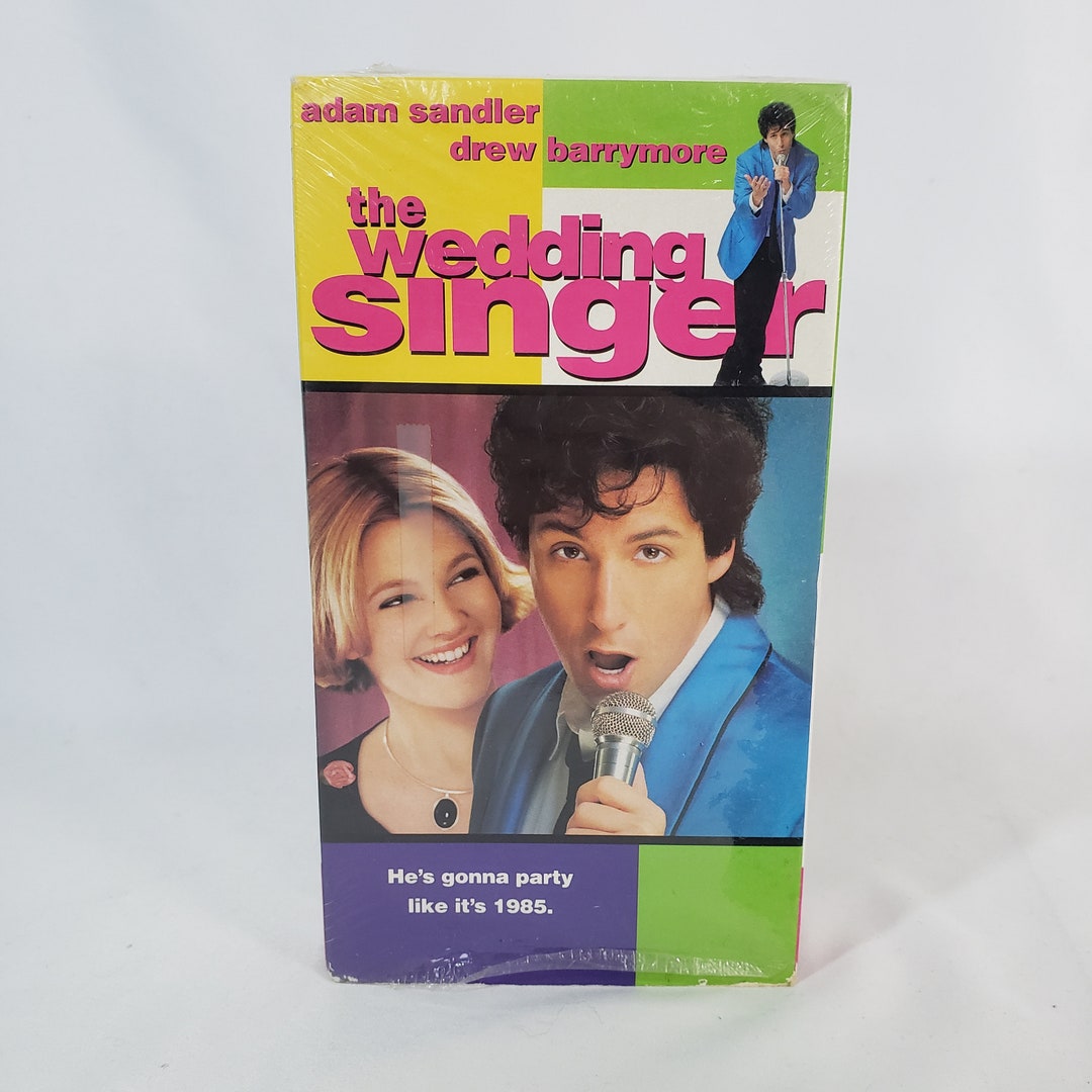 The Wedding Singer Adam Sandler & Drew Barrymore VHS - Etsy