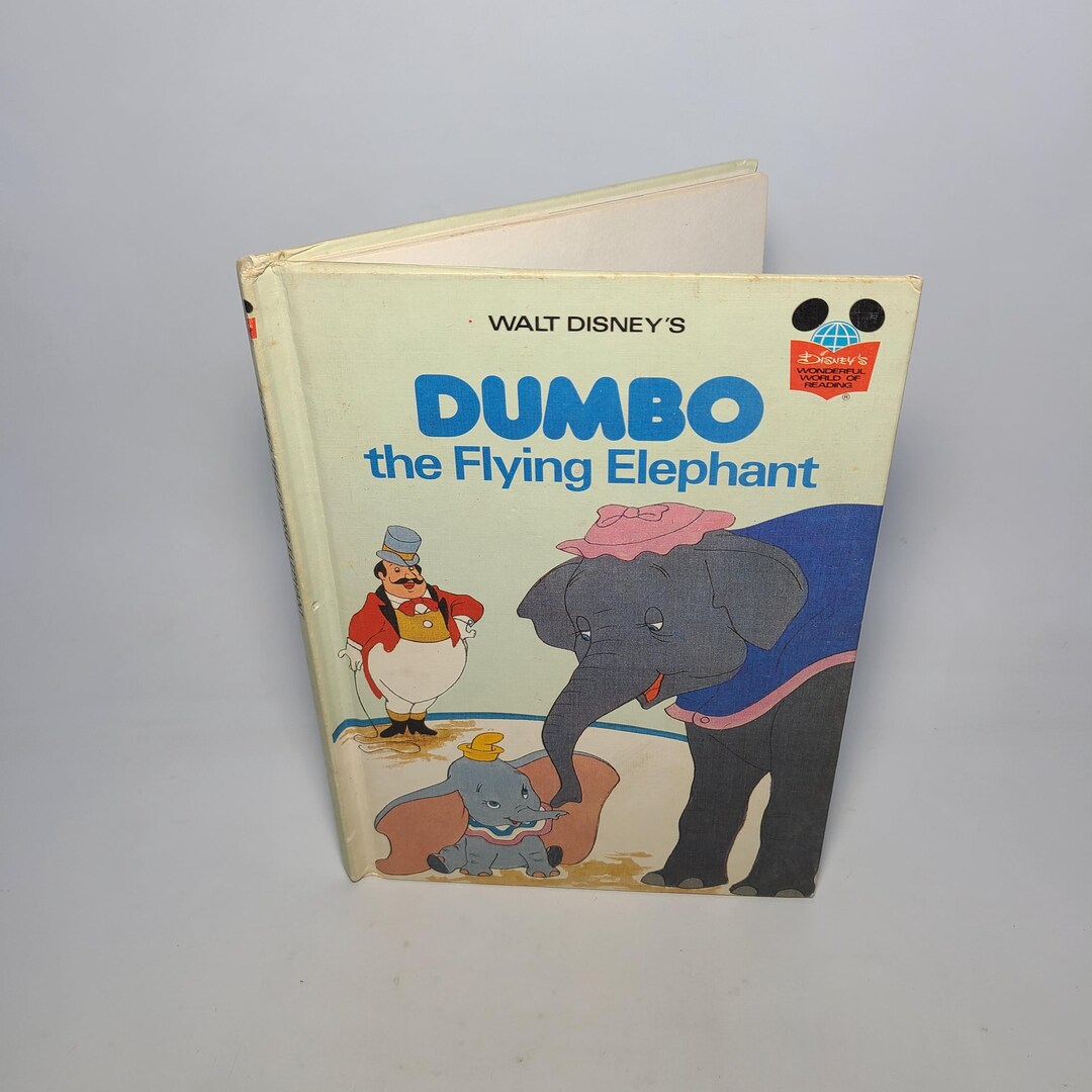 Dumbo the Flying Elephant Walt Disney Presentation Wonderful World of Reading Hardcover First ...