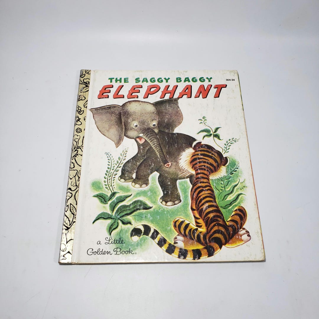 The Saggy Baggy Elephant A Little Golden Book by K. & B. Jackson ...