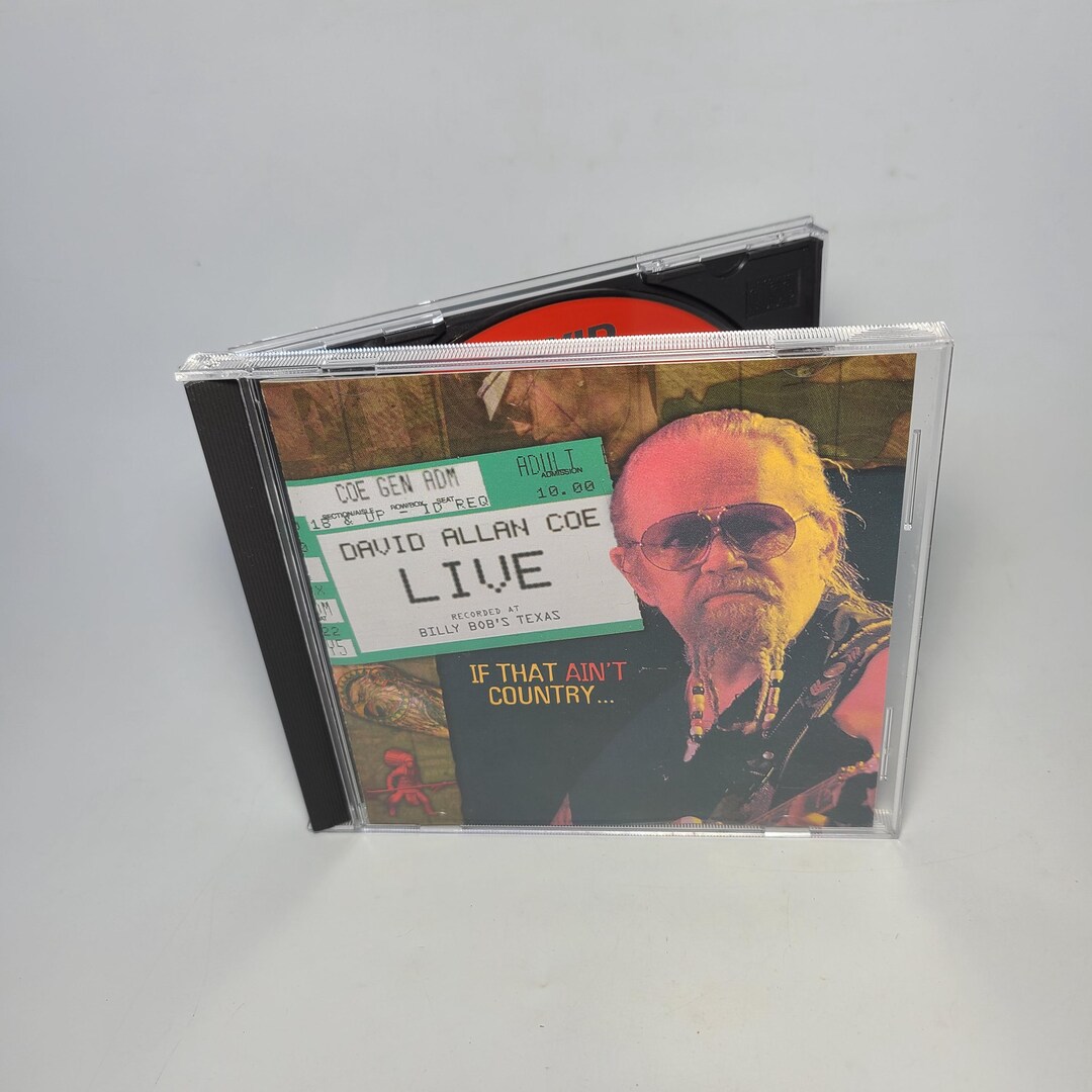 David Allan Coe: Live at Billy Bob's Texas If That Ain't Country CD-ROM ...