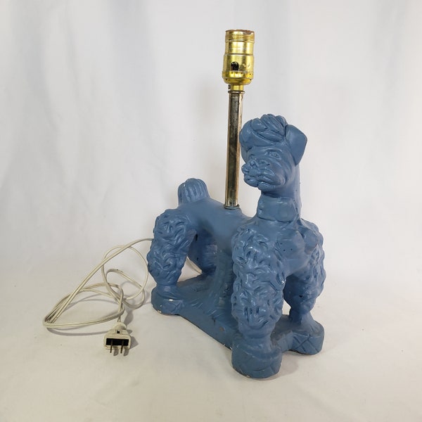 Poodle Lamp - Etsy