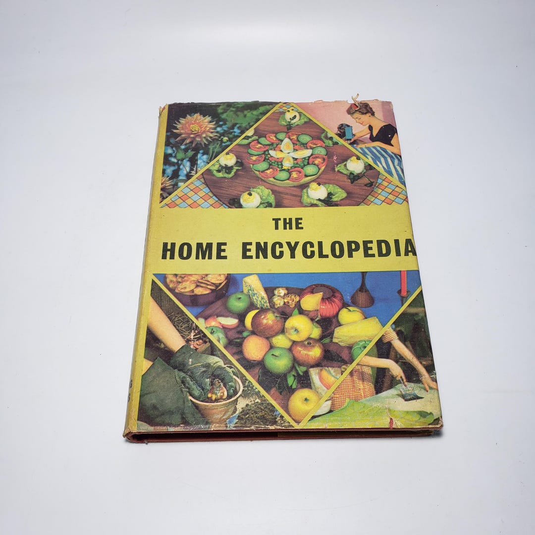 The Home Encyclopedia, Spring Books | Vintage off Grid, Homesteading ...