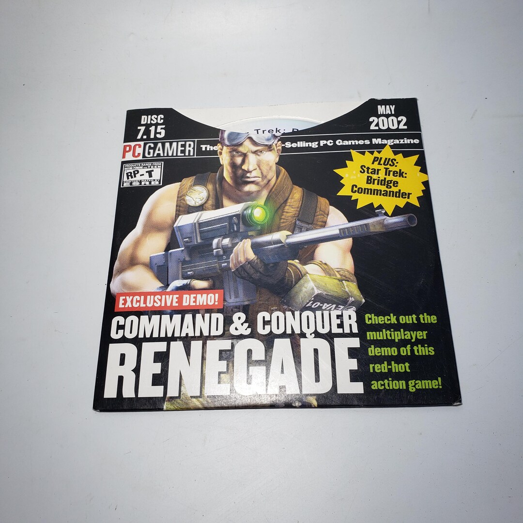 Command & Conquer Renegade Exclusive Demo Plus Star Trek Bridge ...