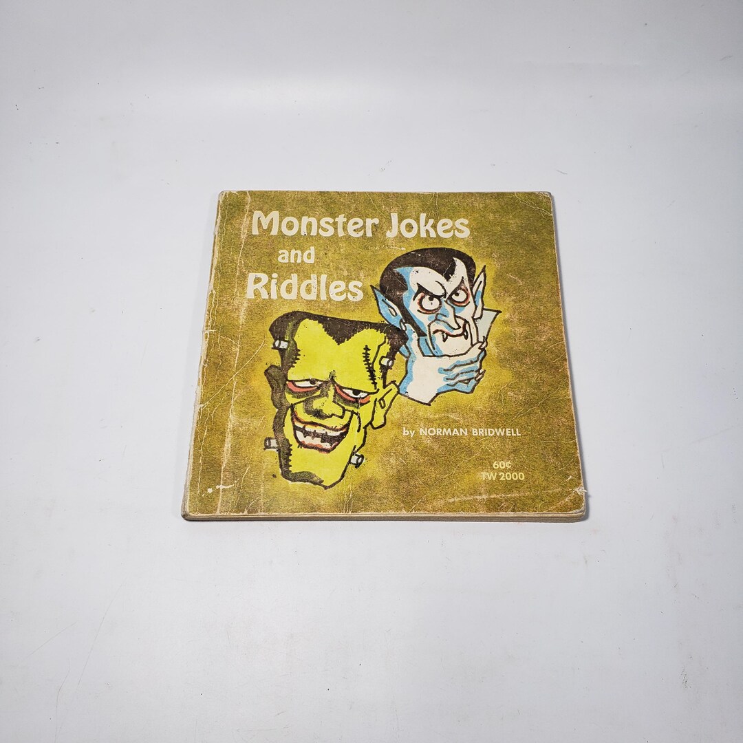 Monster Jokes and Riddles by Written & Illustrated by Norman Bridwell ...