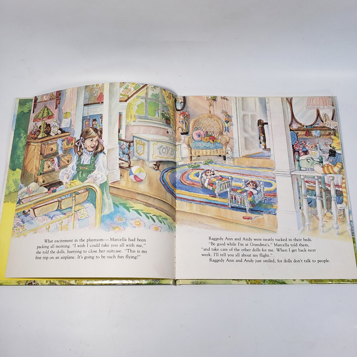 Raggedy Ann and Andy Go Flying by Mary Fulton Illustrated by Judith ...