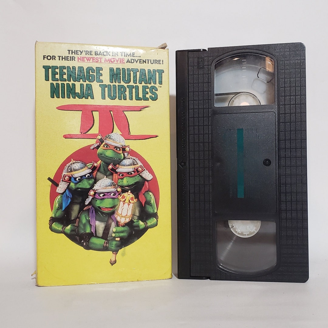 TMNT Teenage Mutant Ninja Turtles III 3 VHS, 1993 - Etsy