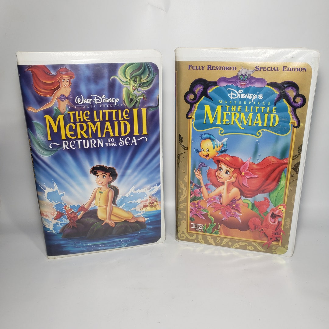 The Little Mermaid 1 Masterpiece Collection & 2 Return to the Sea - Etsy