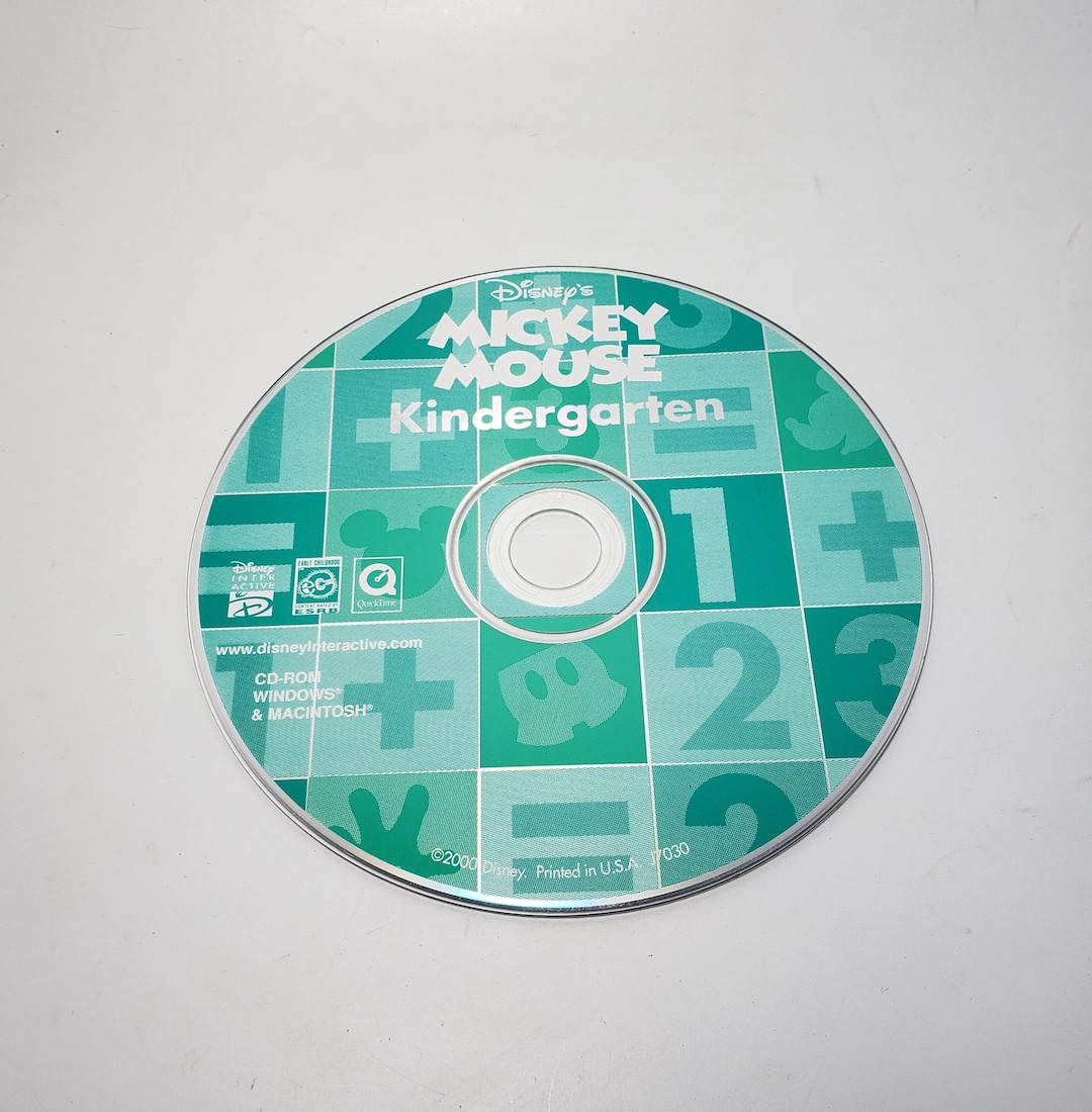 Disney’s Mickey Mouse Kindergarten Computer Game (2000) – Fun Learning ...