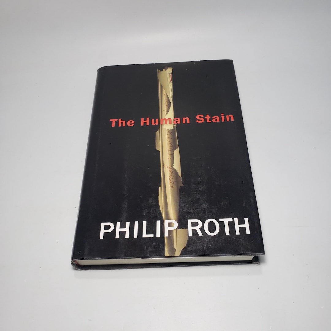 The Human Stain by Philip Roth, Houghton Mifflin Company, 2000 - Etsy