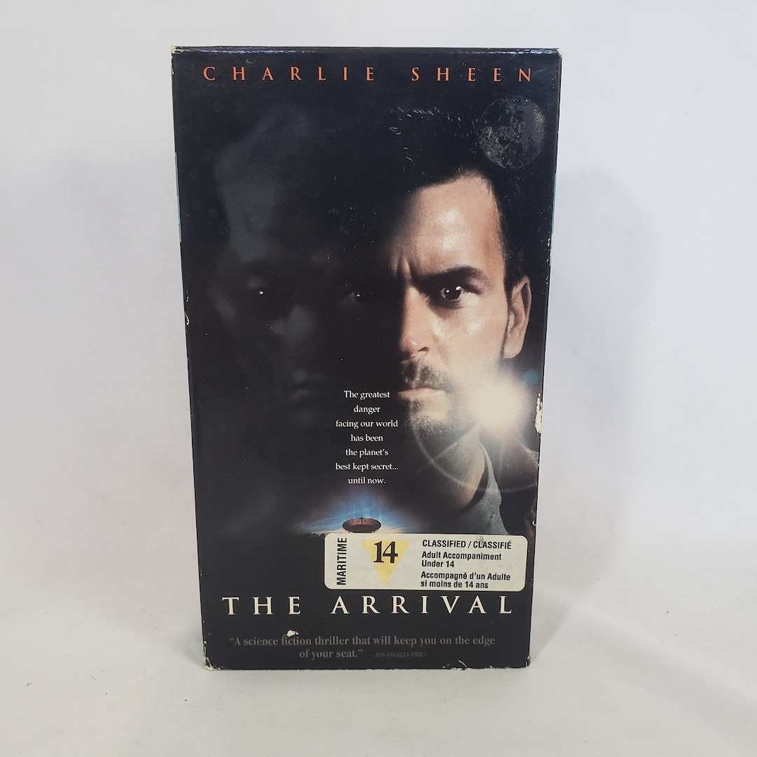 The Arrival Charlie Sheen Science Fiction Thriller VHS - Etsy Hong Kong