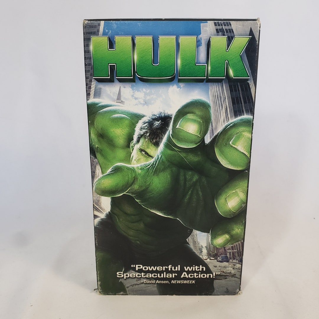 Hulk 2003 VHS Eric Bana Jennifer Connelly Sam Elliot Josh Lucas Nick ...