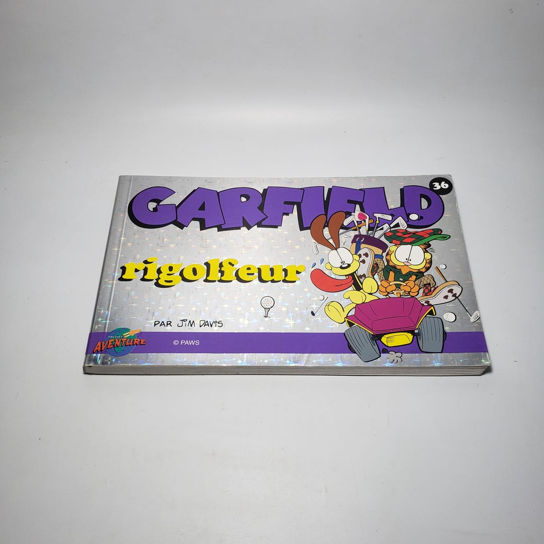 Garfield, Rigolfeur Par Jum Davis - French Verision Garfield Adventure ...
