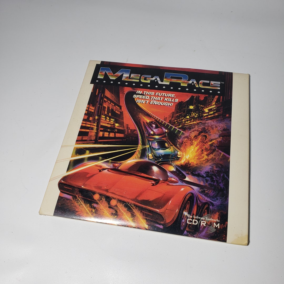 Mindscape Megarace (PC, 1993, CD-ROM) Bundled Version - the Software ...