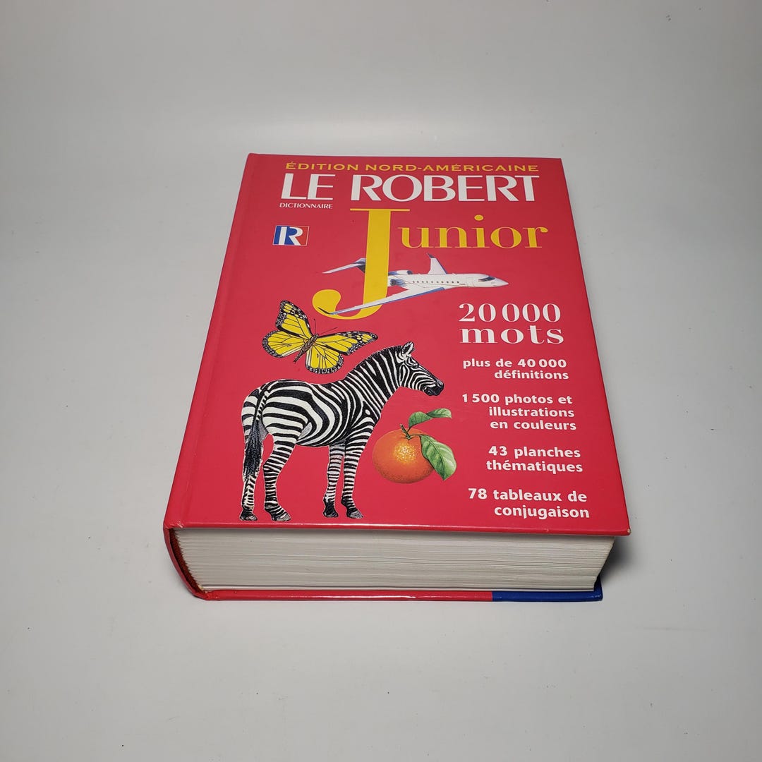 Le Robert Junior Edition Nord-americaine 2002 French Edition Hardcover ...