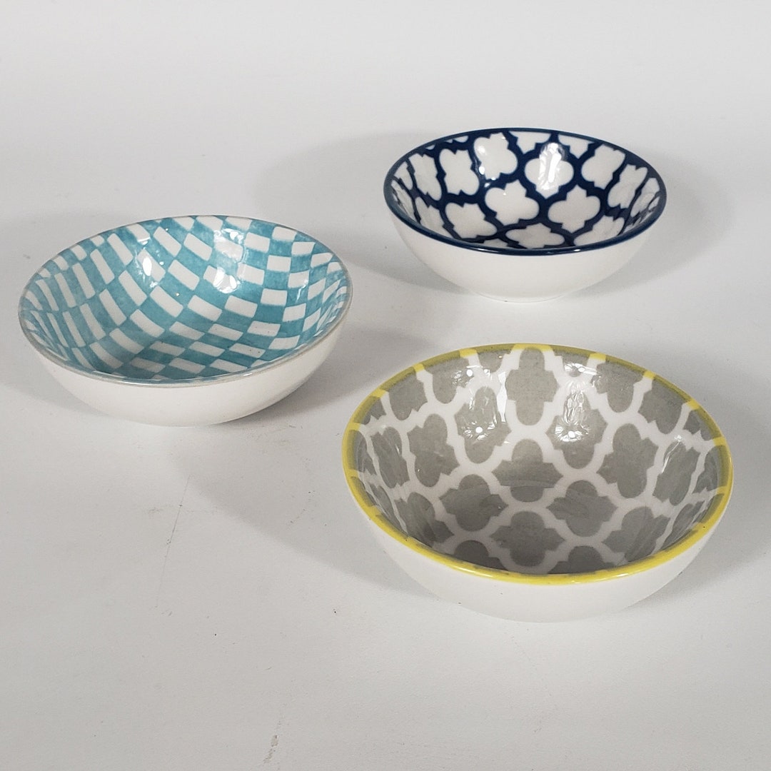 Mini Tesco Dishes Three Piece - Etsy