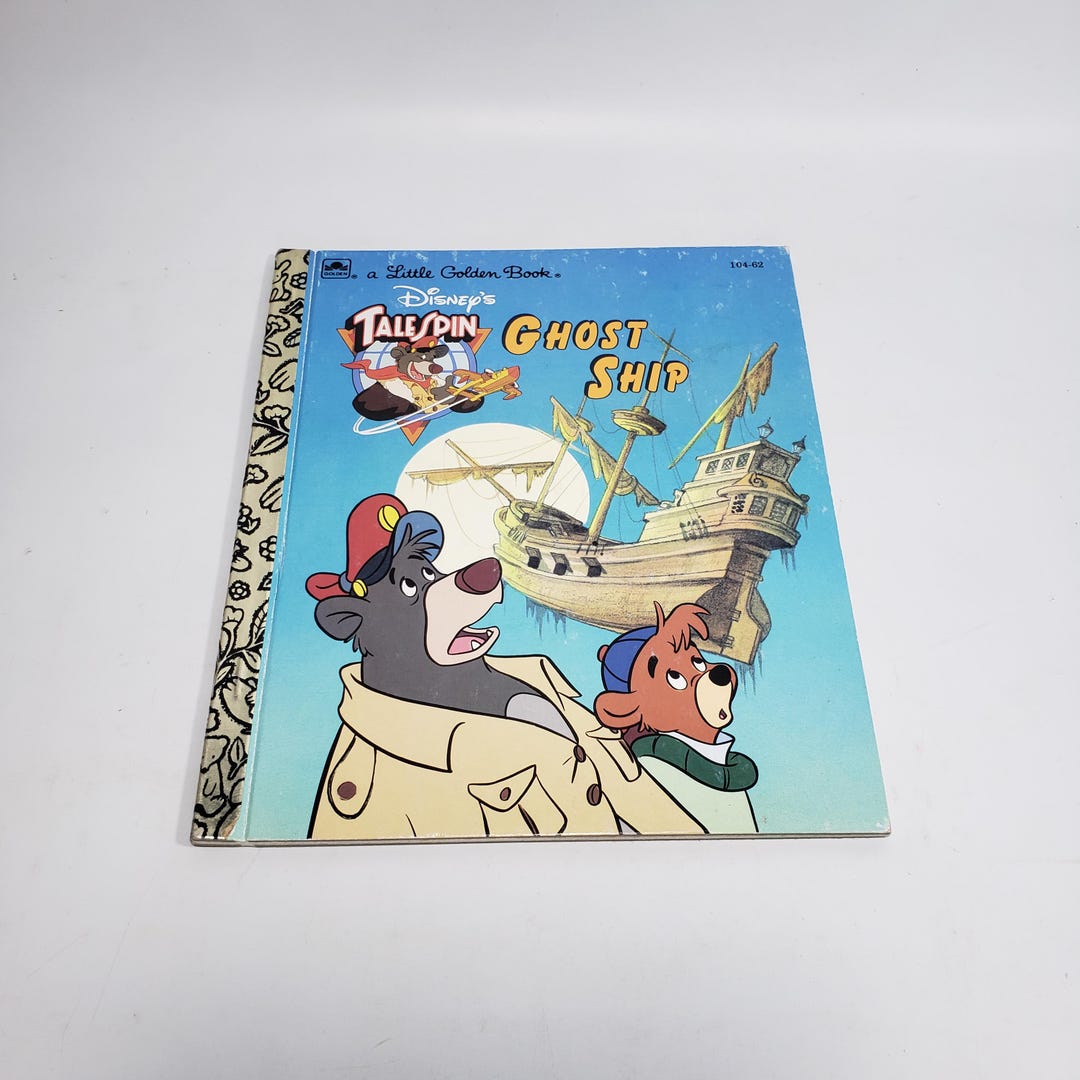 Disney's Talespin: Ghost Ship A Little Golden Book by Andrew Helfer ...
