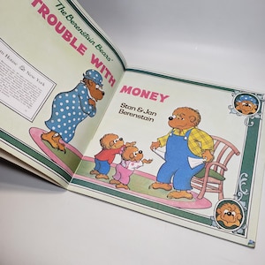 The Berenstain Bears, Trouble With Money, Stan & Jan Berenstain, First ...