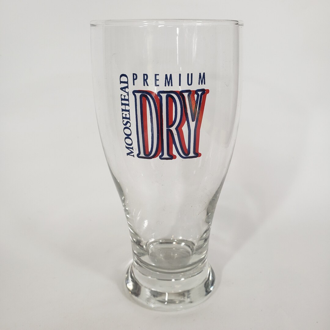 Moosehead Premium Dry Pint Glass - Etsy