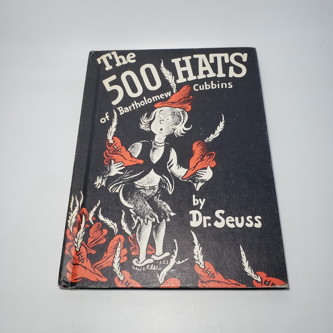 The 500 Hats of Bartholomew Cubbins by Dr. Seuss – Hardcover Edition ...