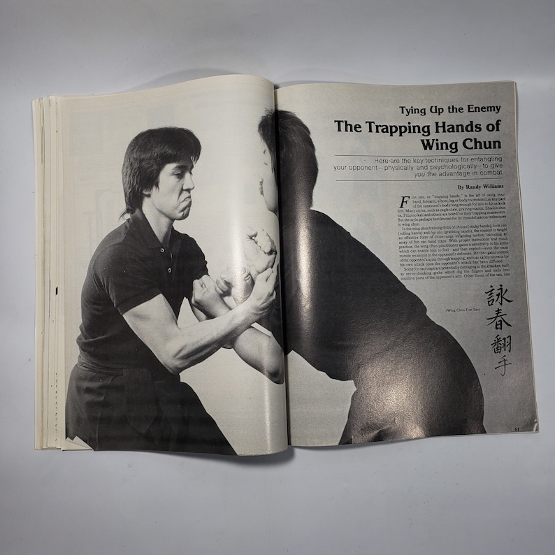 Inside Kung-fu October 1985 Bruce Lee Jdk, Wing Chun Traps, Synthetic ...