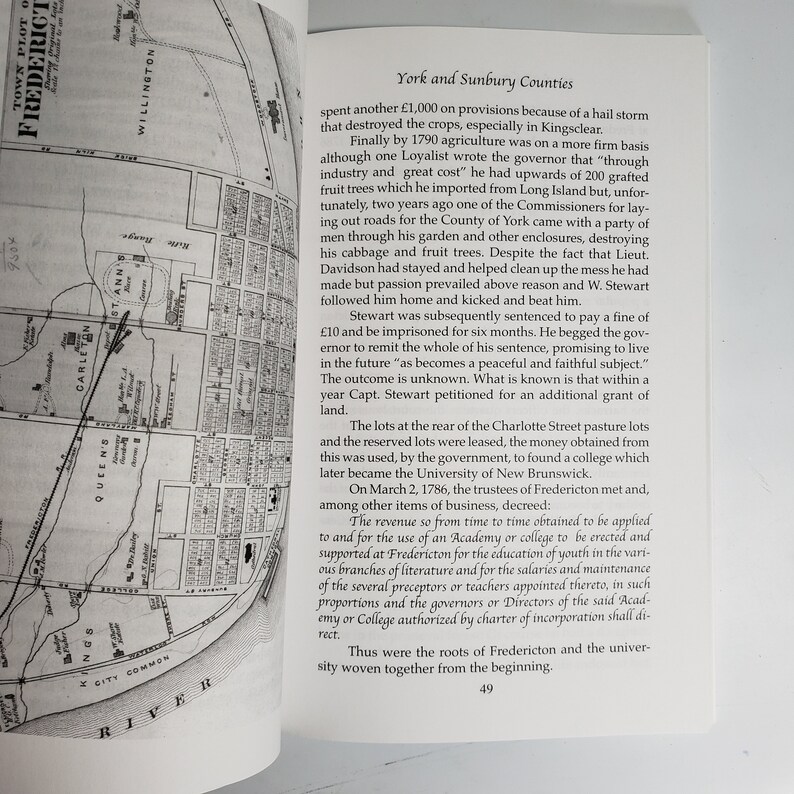An Anecdotal History York and Sunbury Counties of New Brunswick by ...