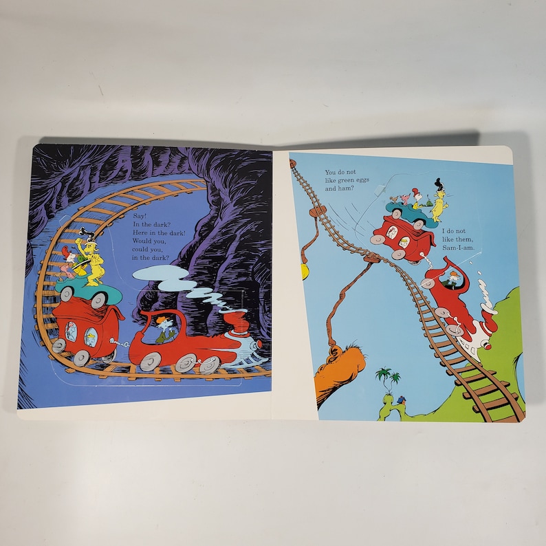 Green Eggs and Ham by Dr. Seuss Flip Book With Unfoldable Flaps 2001 ...
