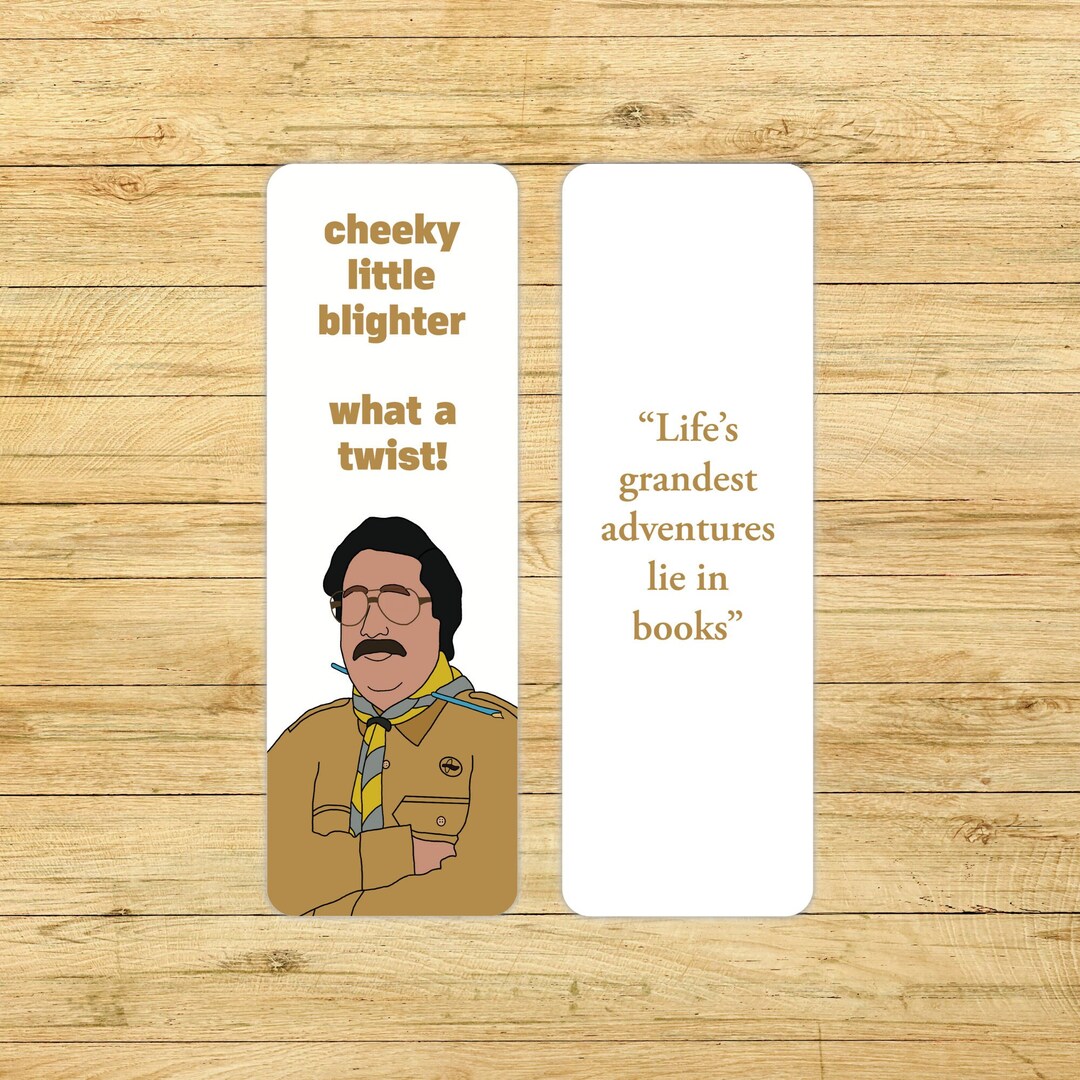 BBC Ghosts Inspired Bookmark Pat BBC Ghosts Gift - Etsy UK