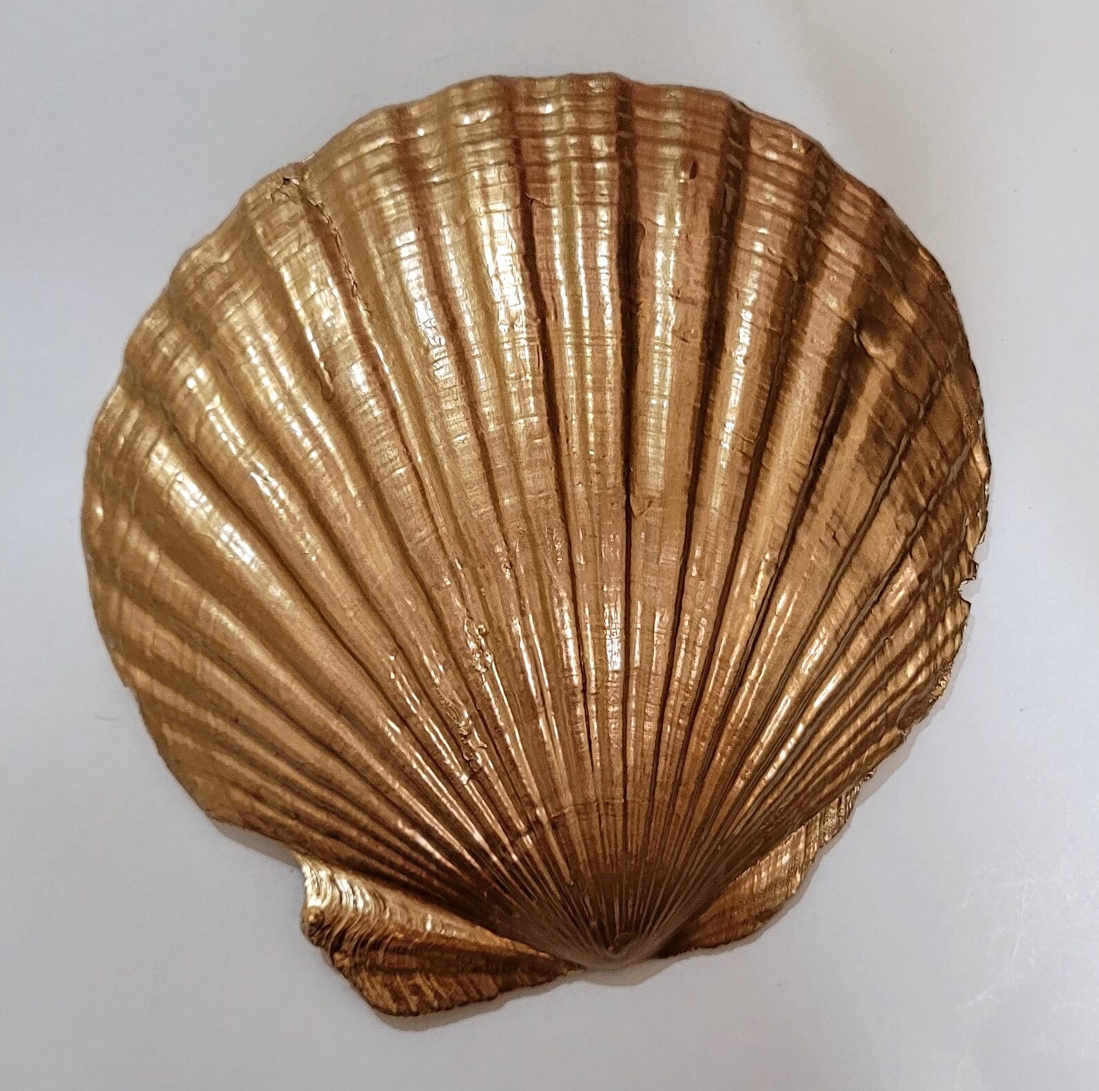 Christmas Highland Cow: Decoupaged Scallop Shell - Etsy