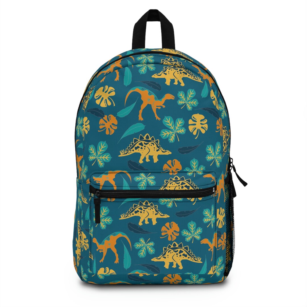 Stegosaurus Backpack Velociraptor Backpack Dinosaur Backpack School ...