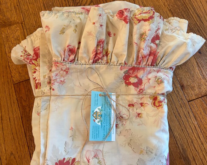 Waverly Norfolk Garden Vintage Bed Sheet - Etsy