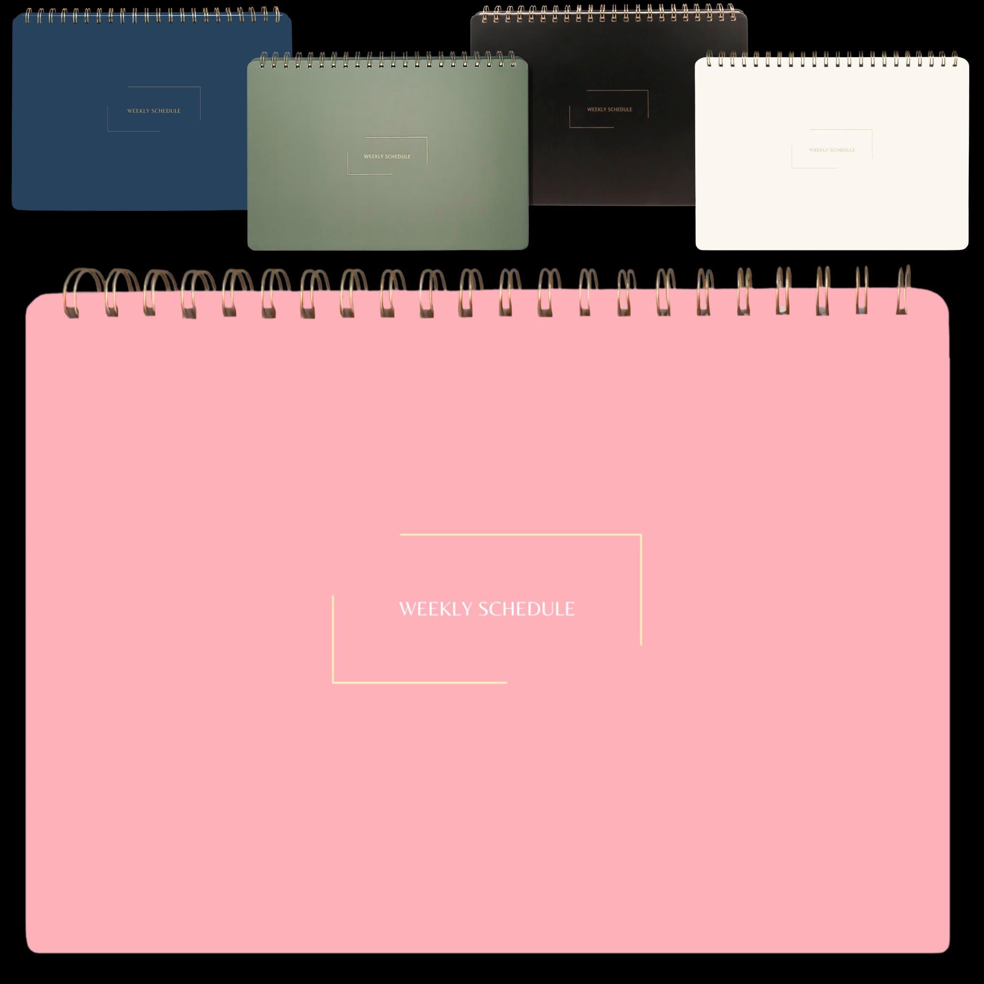 Weekly Schedule | Undated Planner | Weekly Schedule Organizer ...