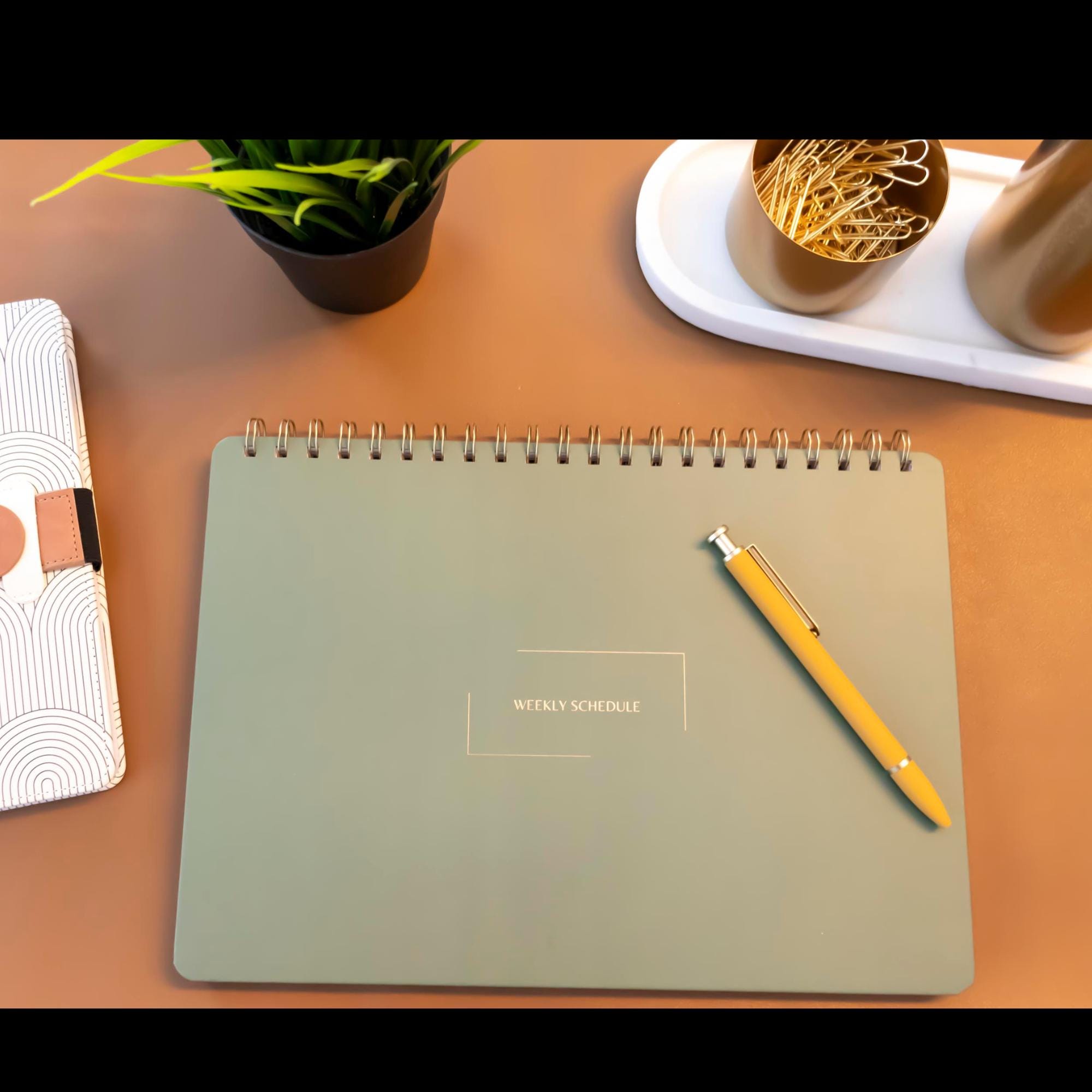 Weekly Schedule | Undated Planner | Weekly Schedule Organizer ...