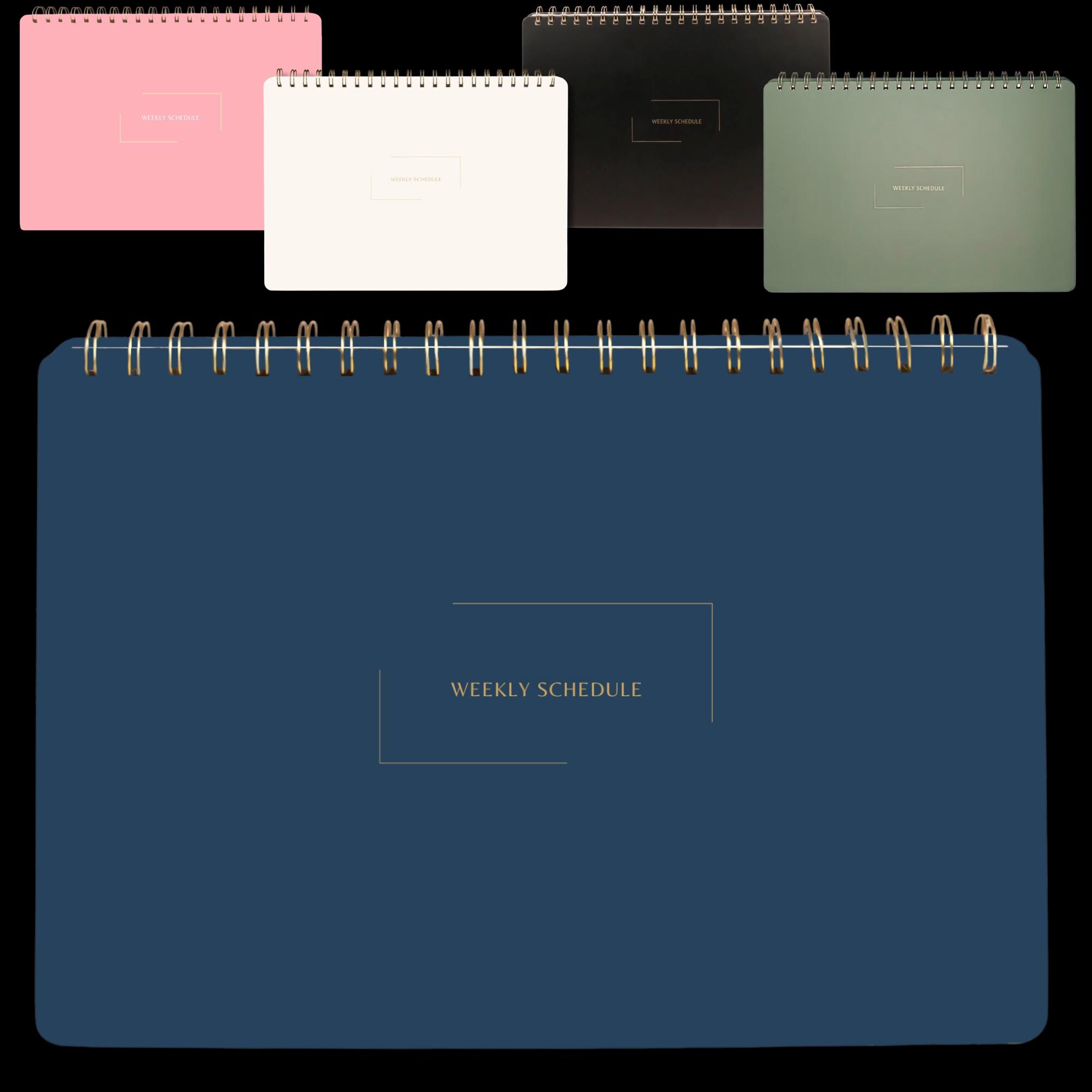 Weekly Schedule | Undated Planner | Weekly Schedule Organizer ...
