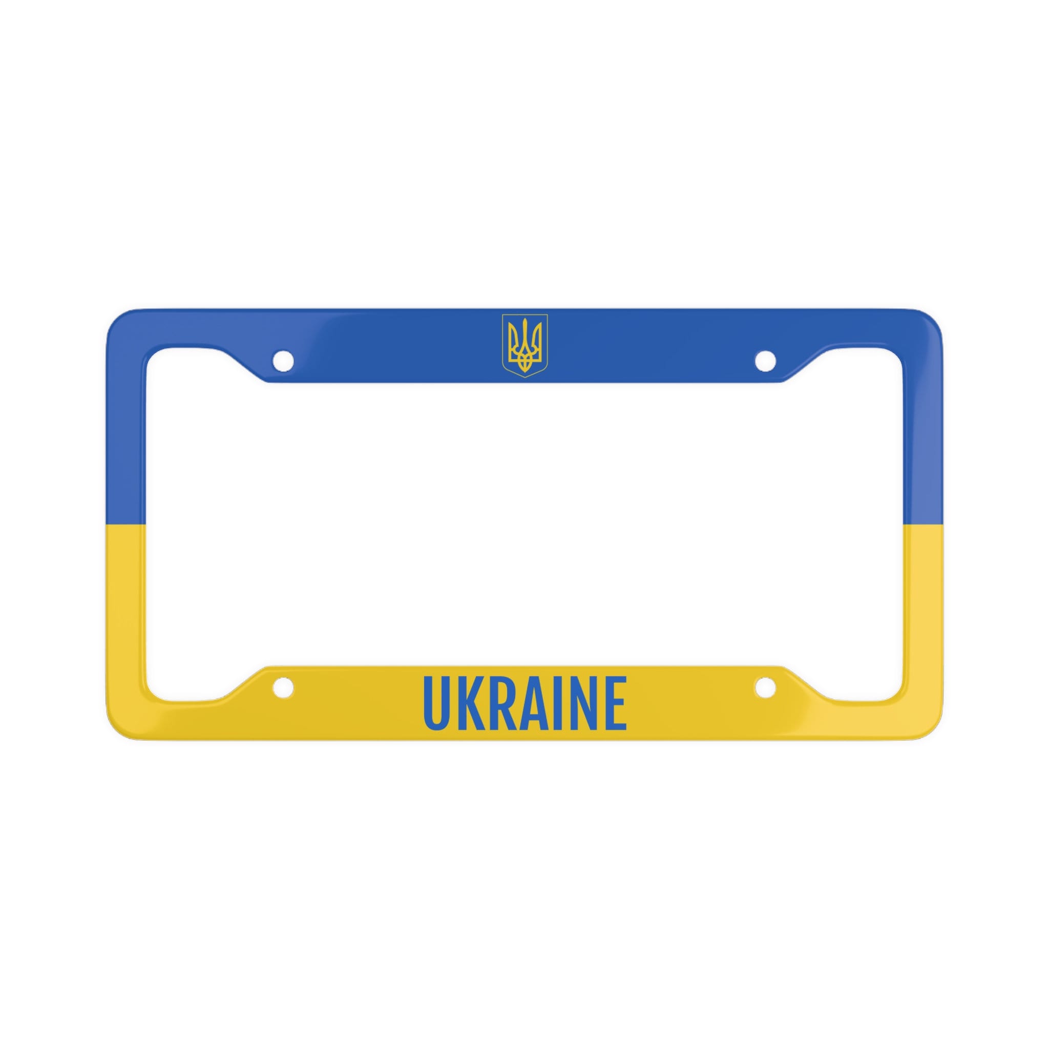Ukraine Aluminum License Plate Frame Україна FREE US S/H - Etsy