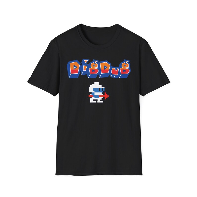 Dig Dug - Classic Arcade Game T-shirt - Etsy