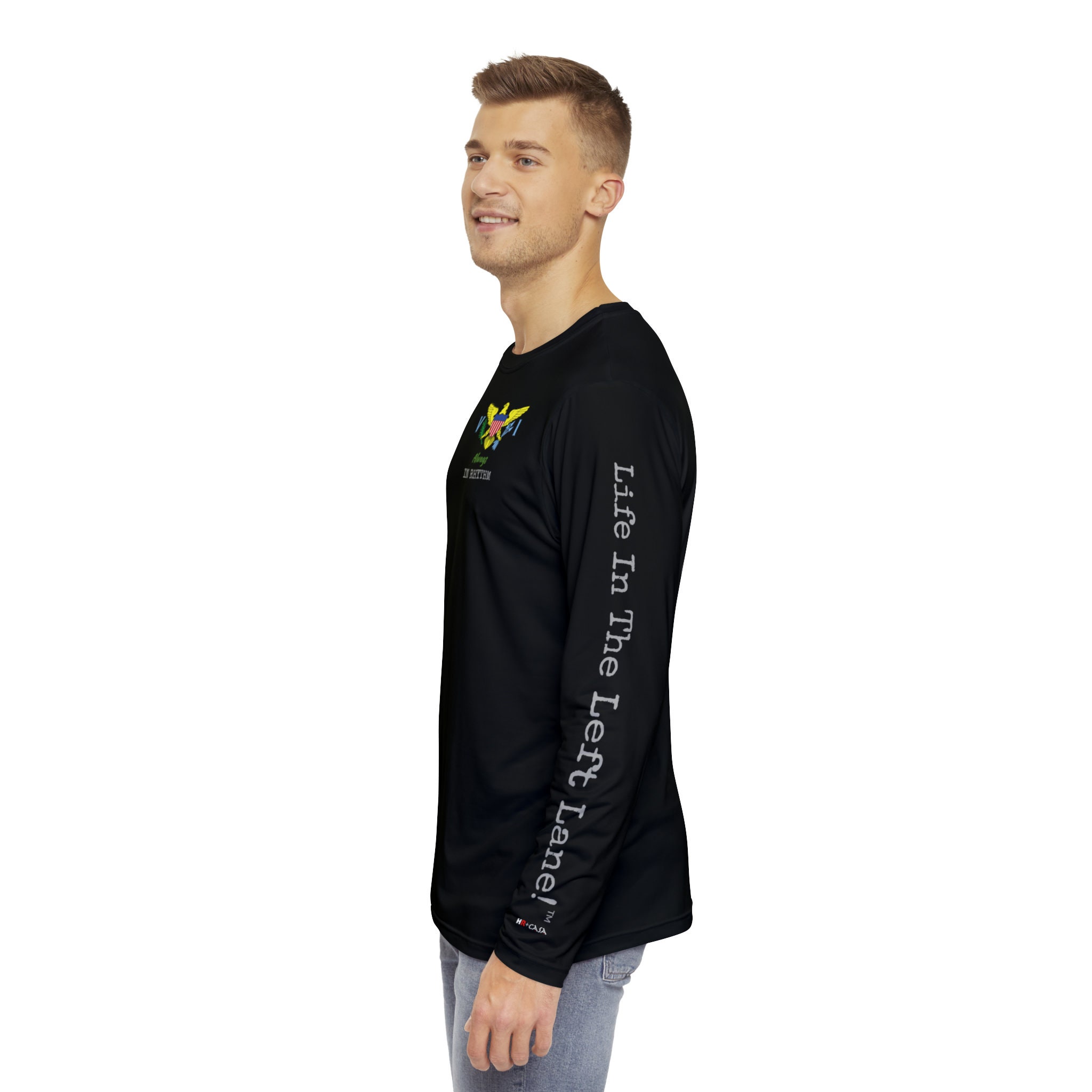 U.S. Virgin Islands Men's Performance Long Sleeve Shirt - Etsy