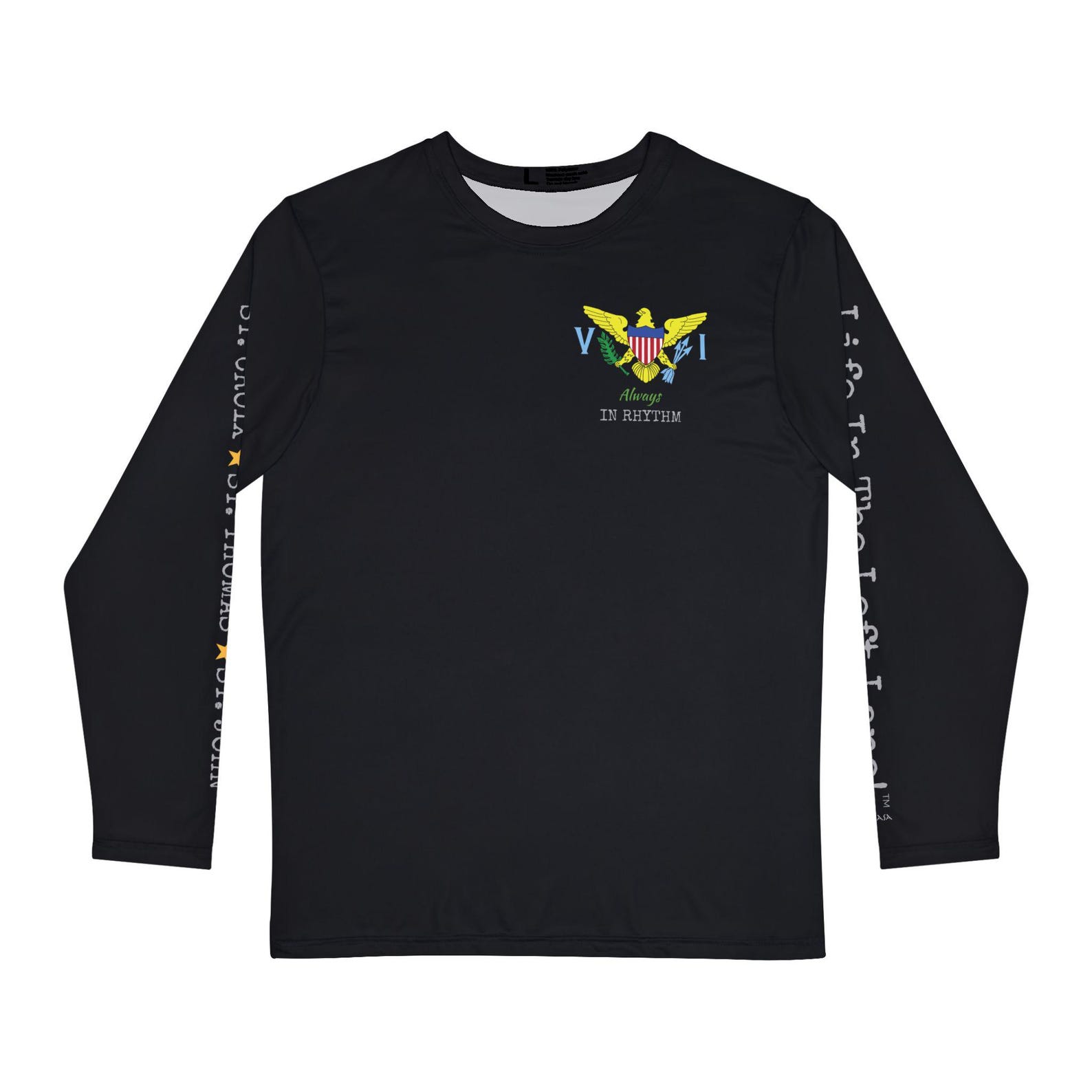 U.S. Virgin Islands Men's Performance Long Sleeve Shirt - Etsy